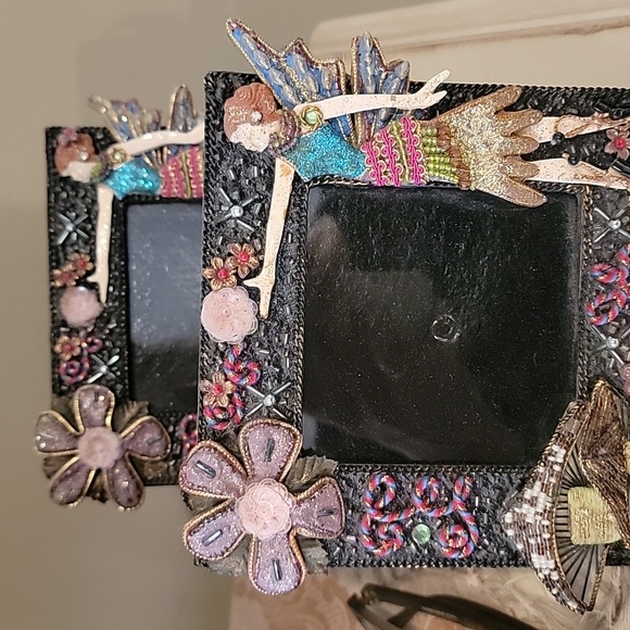 Mary Frances | Accents | Mary Frances Set Of 2 Picture Frames | Poshmark